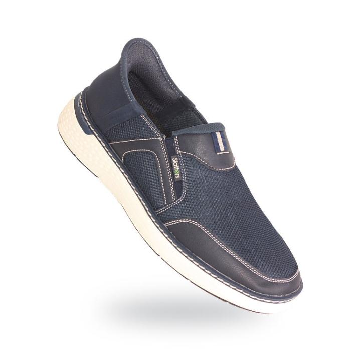 Slatters Cairo Navy/White – Bayside Shoe Warehouse