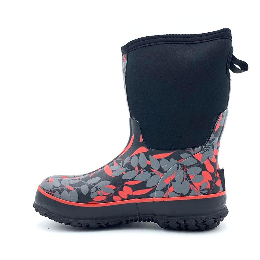 Otway Stroller Mid Leaves Red – Bayside Shoe Warehouse