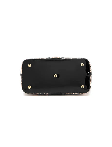 Serenade Corsette Med Grip Handle Leather Bag – Bayside Shoe Warehouse