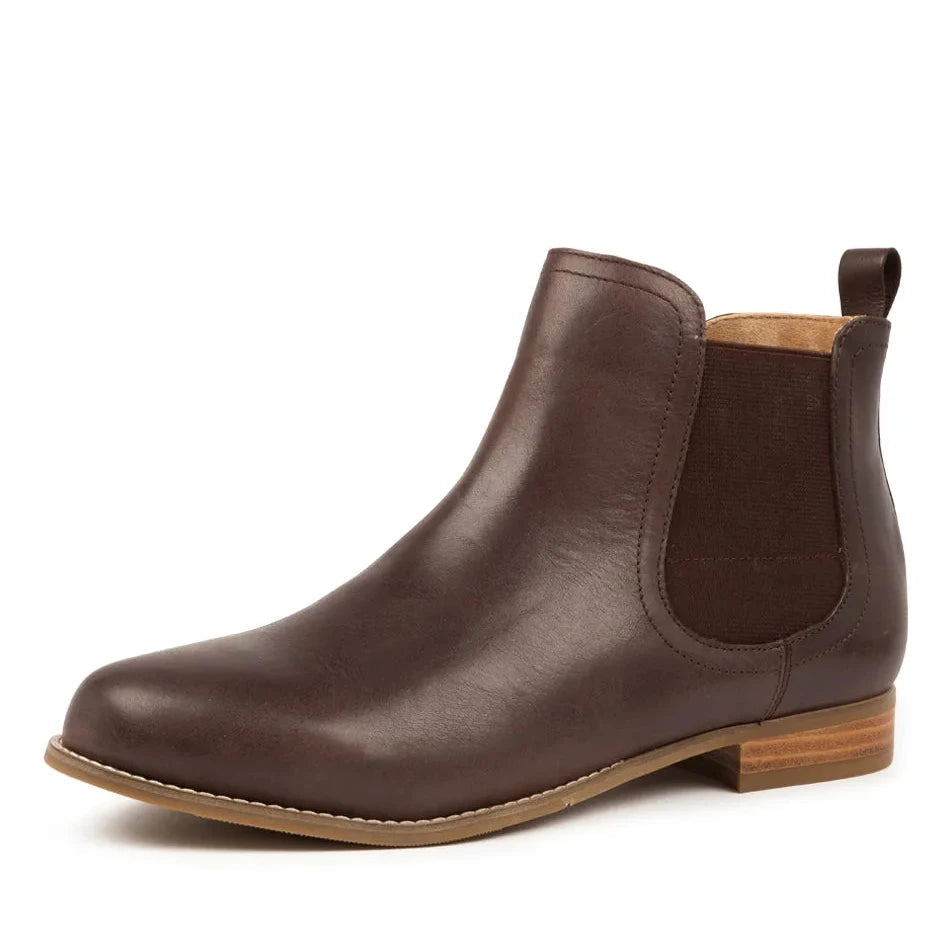 Ziera Talia Xf Choc Leather – Bayside Shoe Warehouse